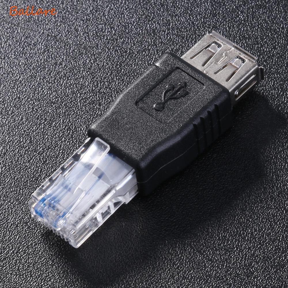 Crystal Head Ethernet RJ45 Male to USB Female LAN Network Cable ...