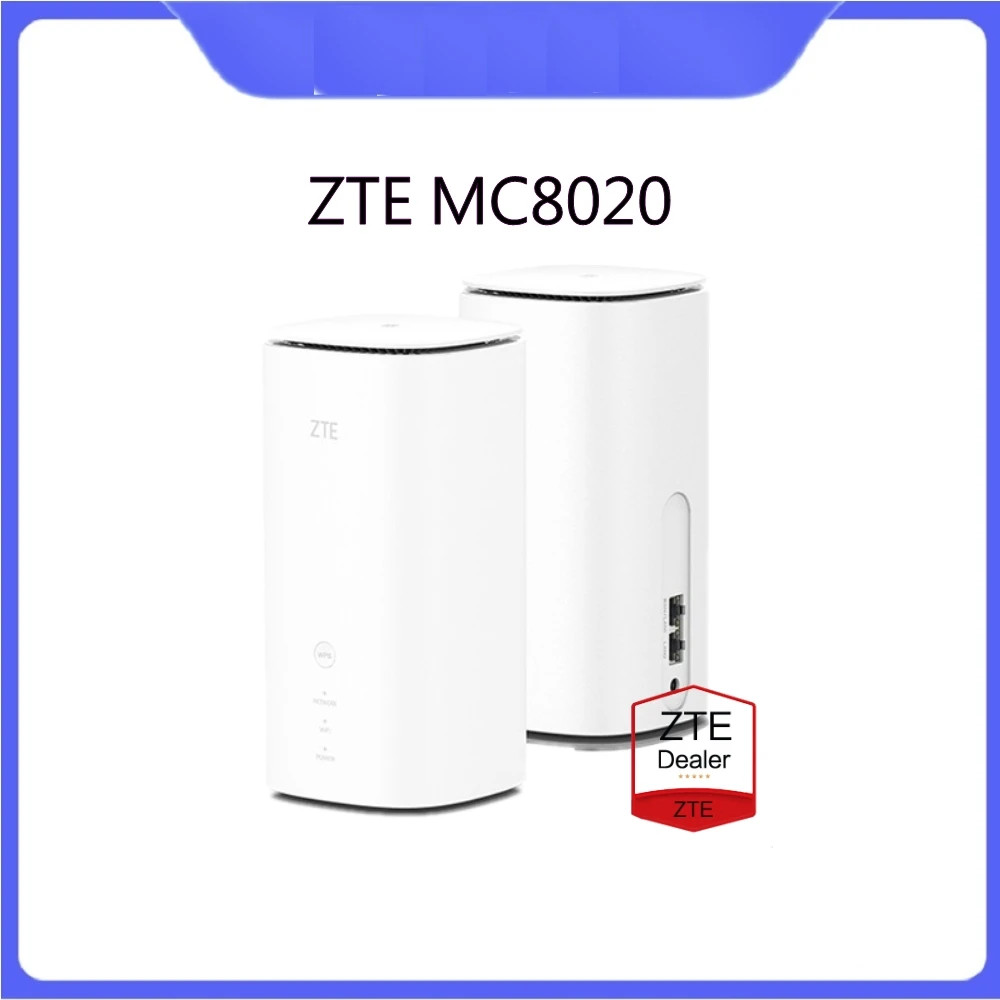 new ZTE 5G CPE 3 Pro MC8020 5G CPE WIFI 6 Dual Band 5400Mbps Wireless Routers With Sim Card Slot ...