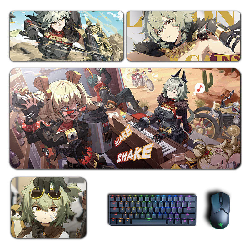 Caesar King Mouse Pad Zenless Zone Zero Large XXL Mousepad Anime ...
