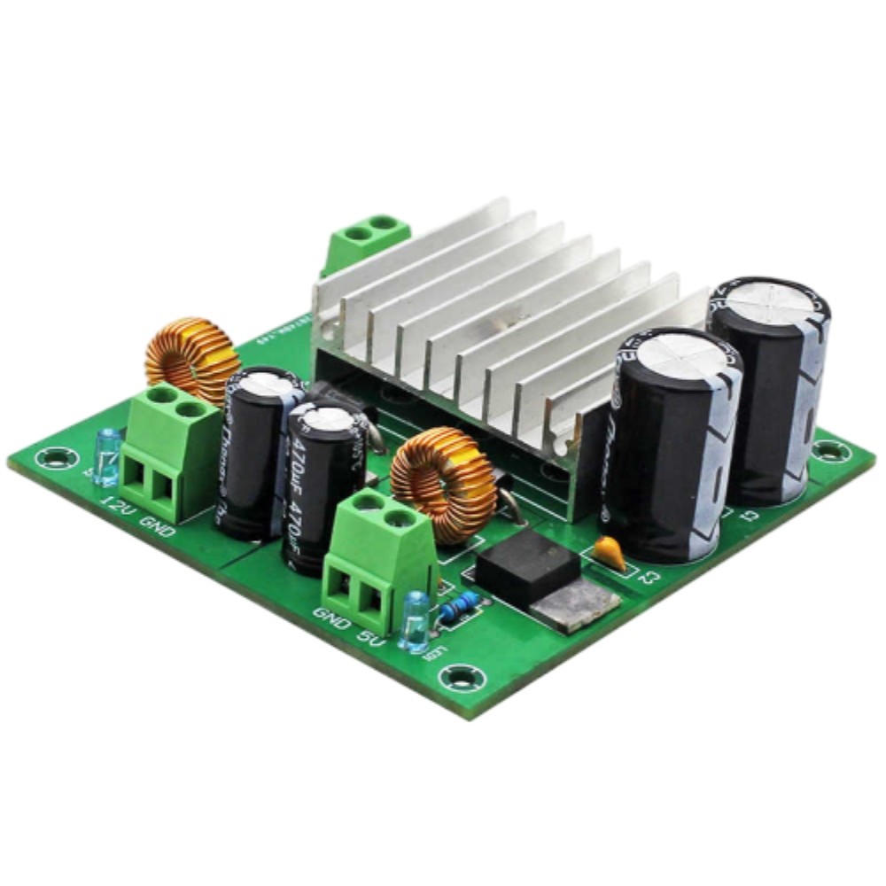 Dual Channel Regulated Power Supply Board AC/DC-DC 3A High Current ...