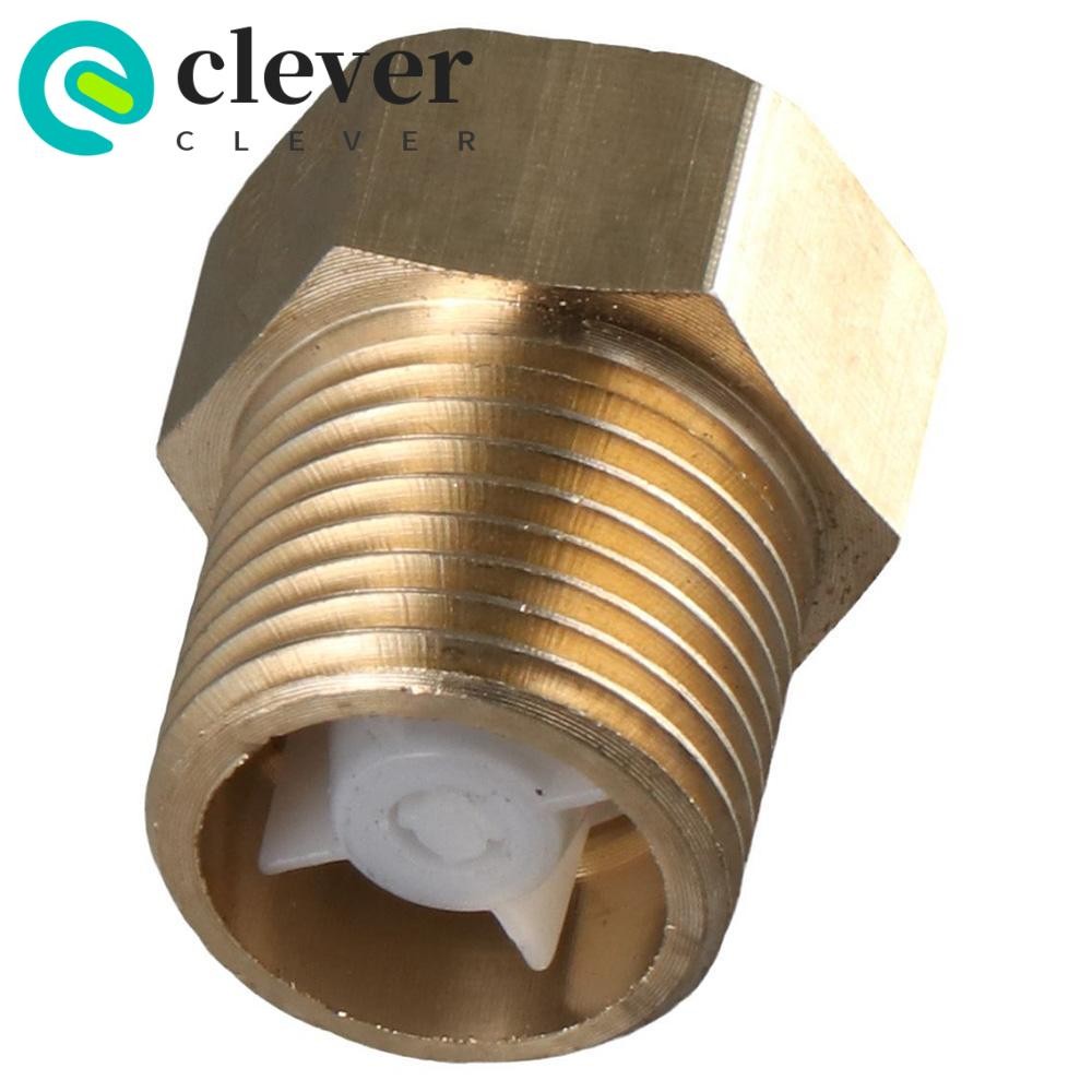 CLEVER Check Valve, Brass Female to Male Thread One-way Valve, Durable ...
