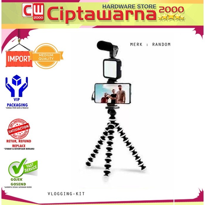 Bst - vlogging Kit Tripod vlogging Package vlogging set video set ...