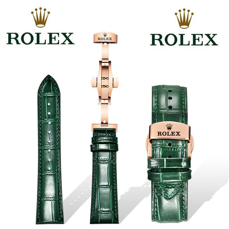 Genuine Leather Watch Strap for Rolex - Daytona, Hulk, Submariner ...