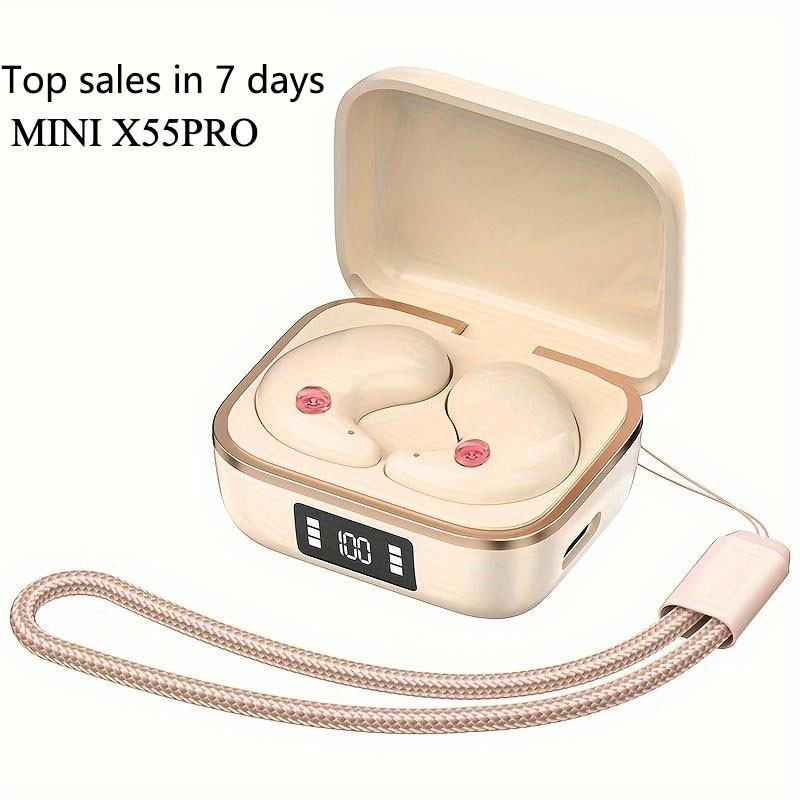 X55PRO Earbuds Mini Sleep Invisible bluetooth headset Hifi Stereo Sound ...