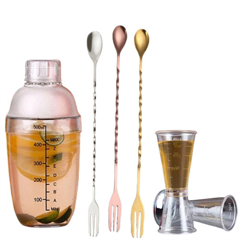 Bartending Tools Cocktail Shaker Mixer Wine Martini Boston Shaker for ...