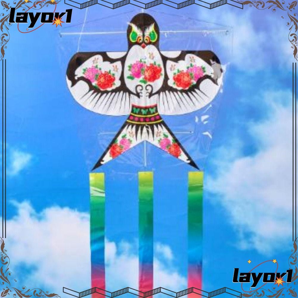 LAYOR Plastic Eagle Kite, 33*88cm Easy Flying Large Eagle Kites ...