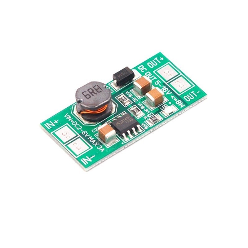 COD☆Low-voltage high-power boost regulator module 8W 5V~12V USB pad to ...