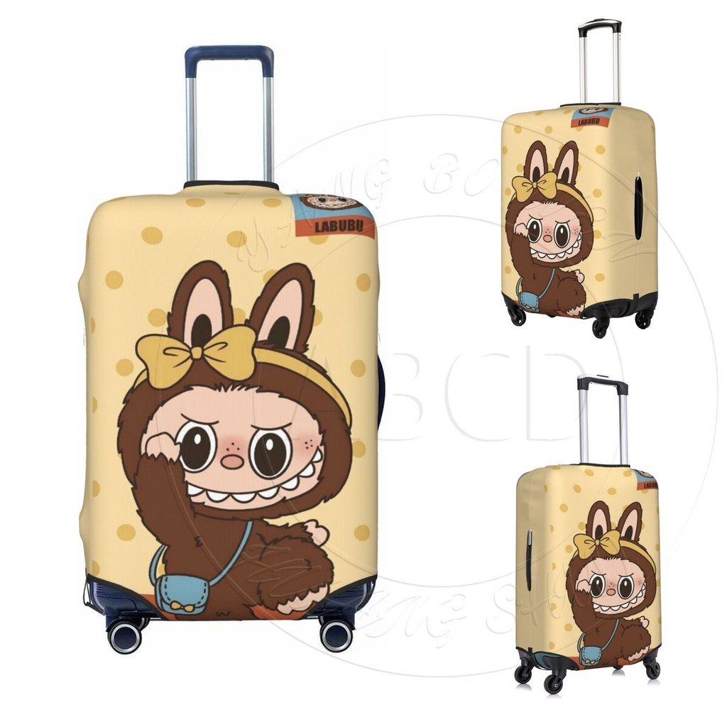 POP MART LABUBU Luggage Cover Waterproof Dustproof Elastic Cover for ...