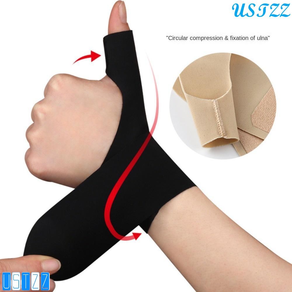 USTZZ Wrist Support Tendinitis Hand Joint Relief Sports Wristband Thumb ...