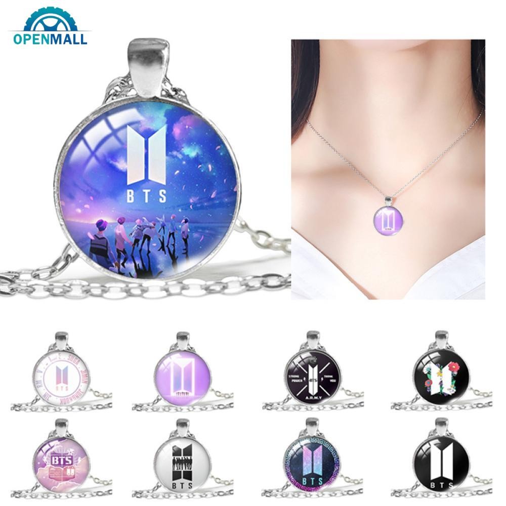 OPENMALL KPOP Bangtan Boys BTS Alloy Necklace Pendant Women's Men's ...