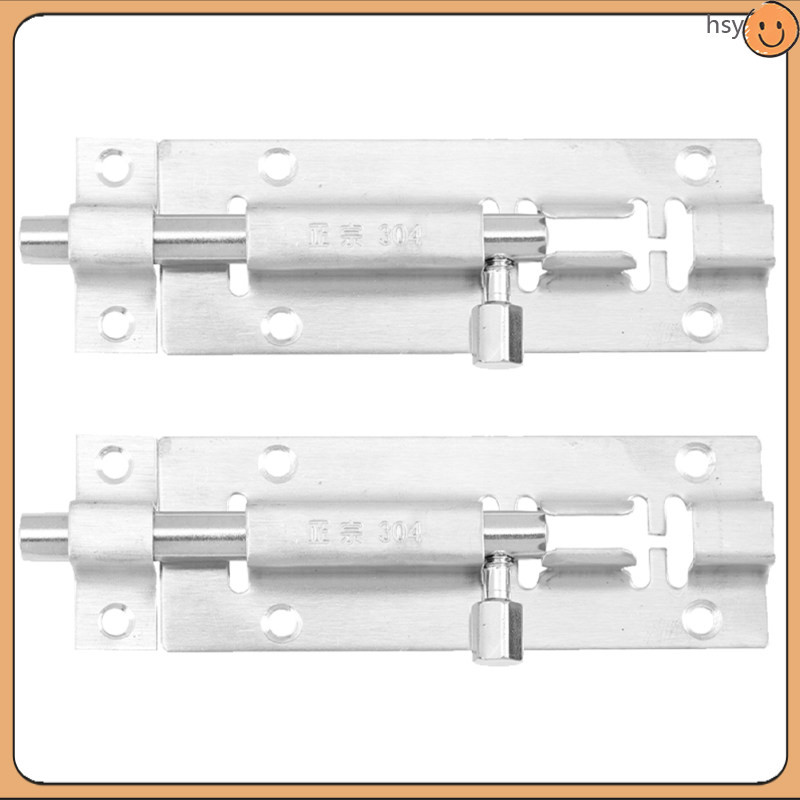 2 Pcs Double Sliding Door Lock Latch Locks for inside Slide huyisheng ...