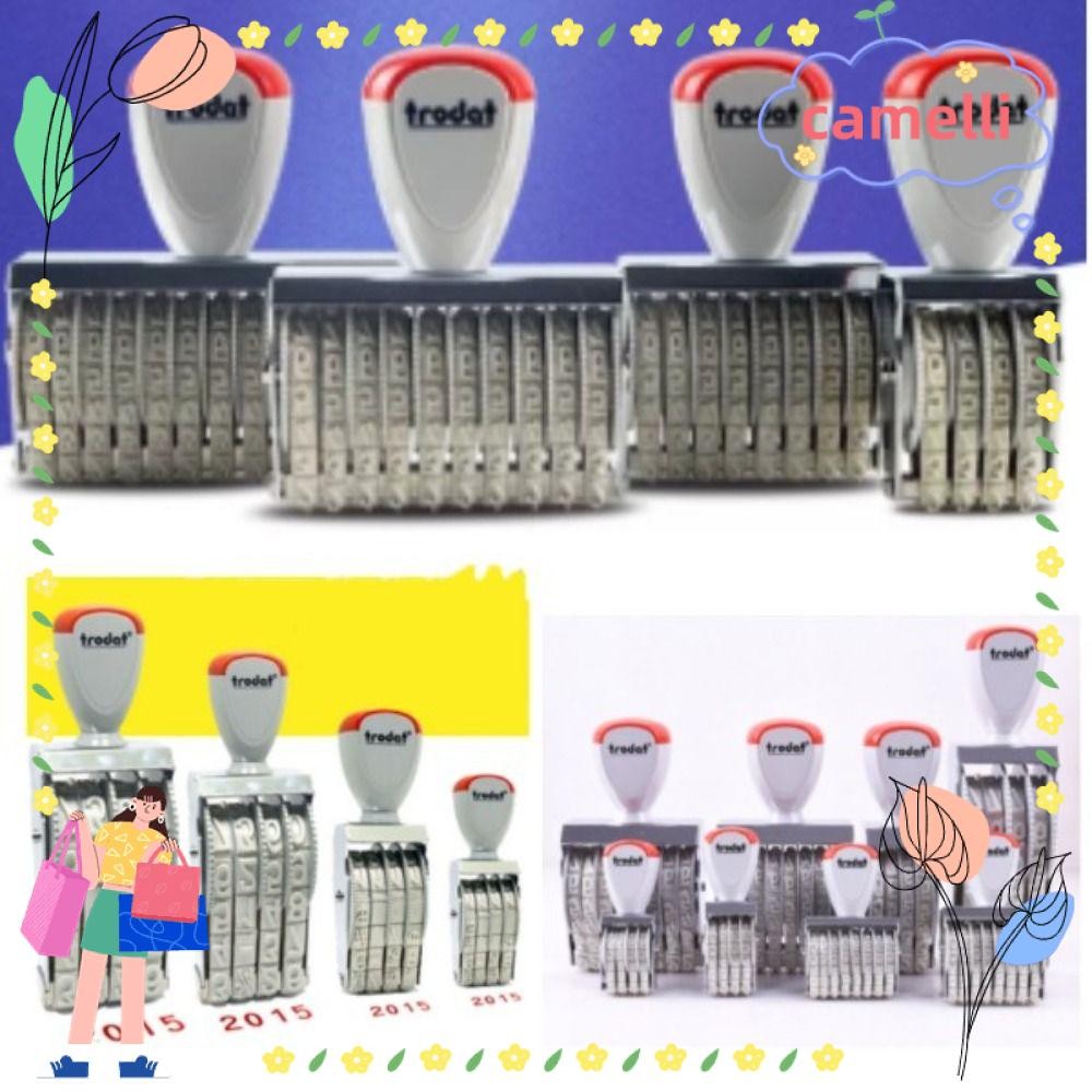 CAMELLI Roller Stamps, Character Height3-18mm 3 ,4 , 5, 6, 8, 10, 12,or ...