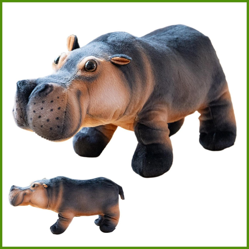 Pygmy Hippo Plush Plushies Stuffed Animal Toys Pillow Pygmy Hippo Plush ...