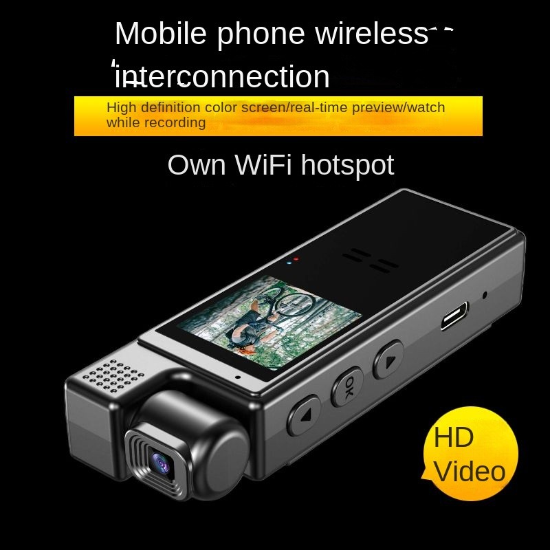 Action Camera Full HD Recorder WIFI Mini Camera 180 Rotate Sports ...