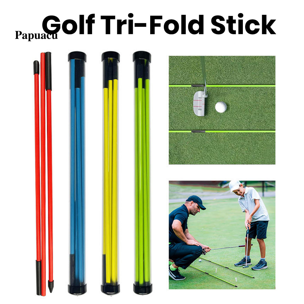 Pau_ Golf Alignment Stick Golf Alignment Stick Set Portable Golf ...