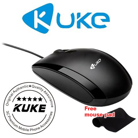X1 optical Wired USB mouse For Laptop with mouse pad Black | Shopee ...