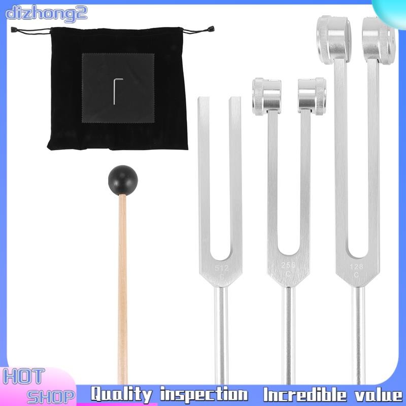 [dizhong2]Tuning Forks Set-128 Hz, 256 Hz, 512 Hz,Tuning Forks Perfect for Healing,Chakra,Sound ...
