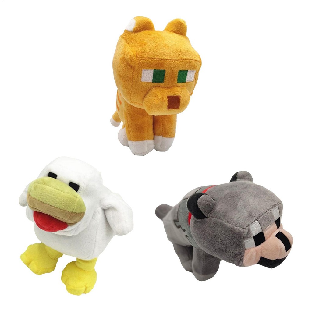 My world doll chicken wolf yellow cat plush toy rag doll doll doll ...