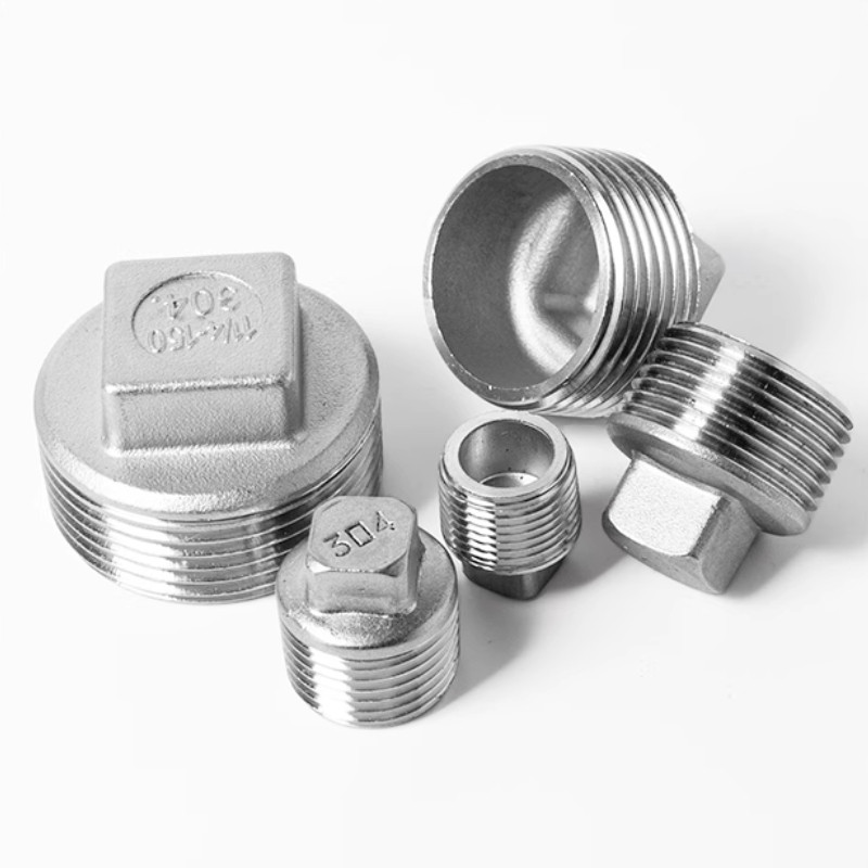 [.666.]304 Stainless Steel External Wire Plug External Thread Four ...