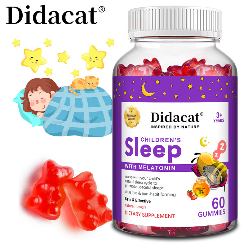 Didacat Sleep Gummies, Support Healthy Sleep Cycles, Support Quality ...