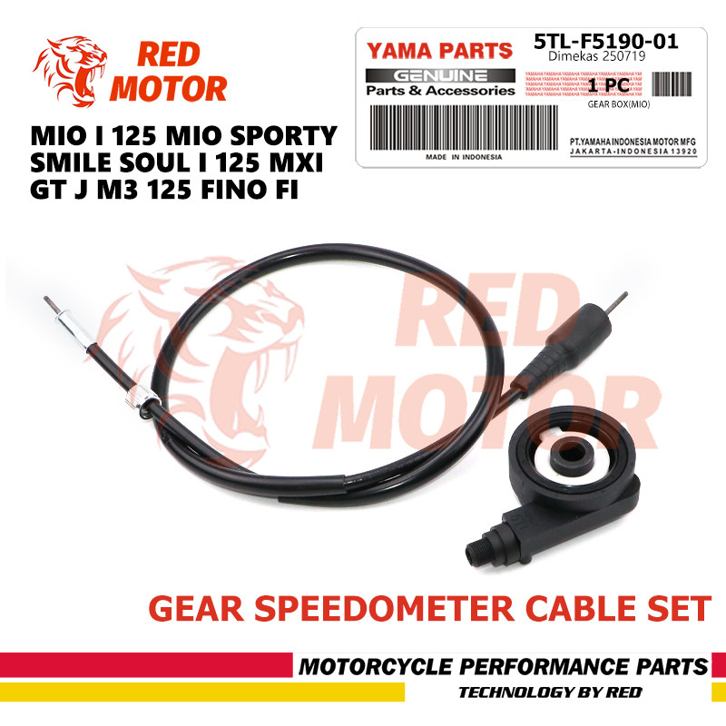 Gear Box Speedometer Cable 5TL MIO I 125 Mio Sporty Smile Soul i 125 ...