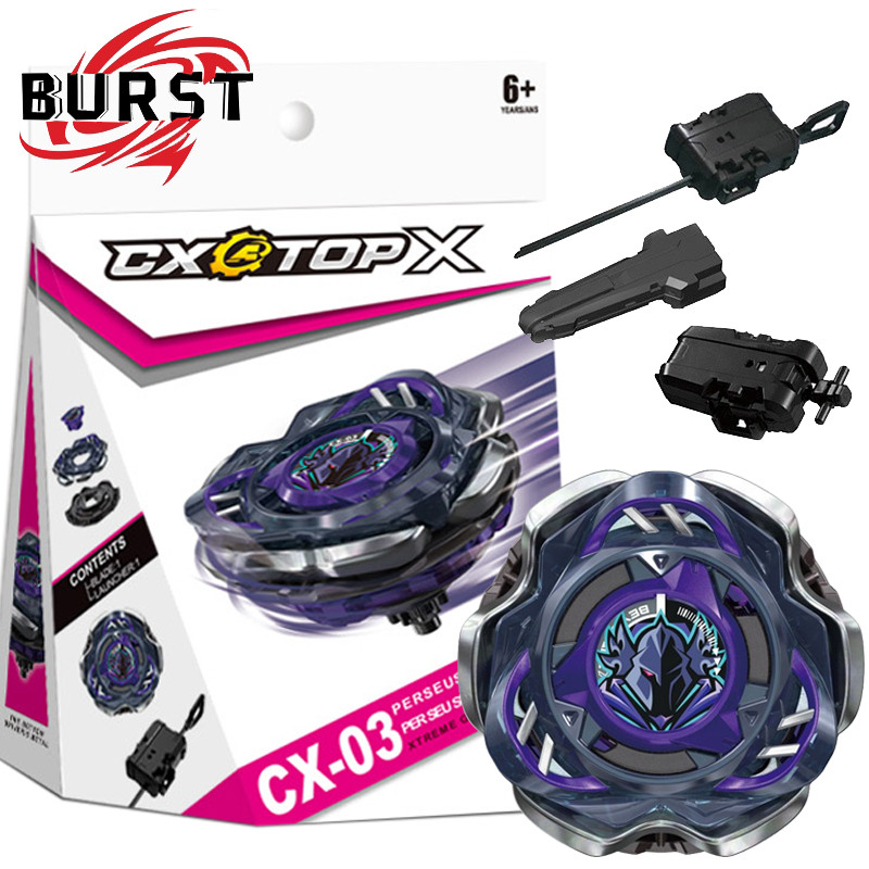 Beyblade X CX-03 Perseus Dark Beyblade Xtreme with Launcher Led Grip ...