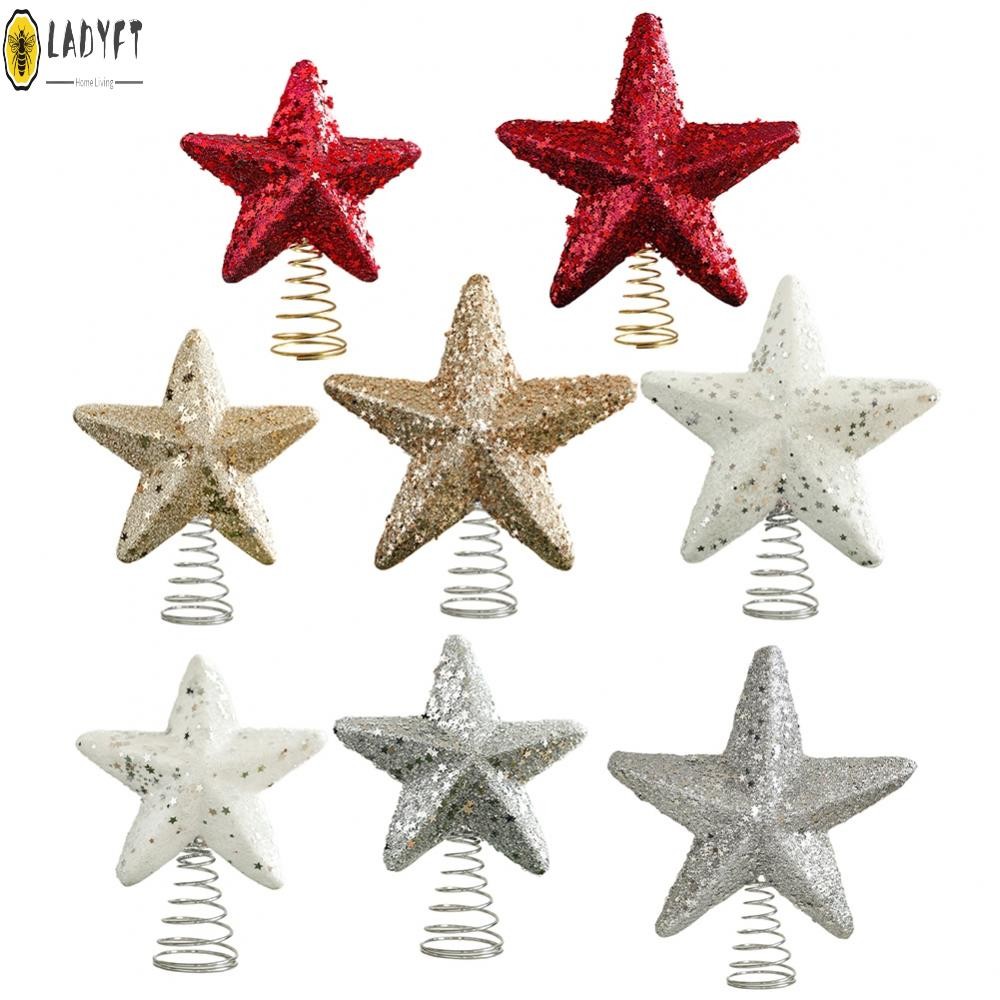 Sequin Tree Topper Star Enhance Your Christmas Tree with Festive ...