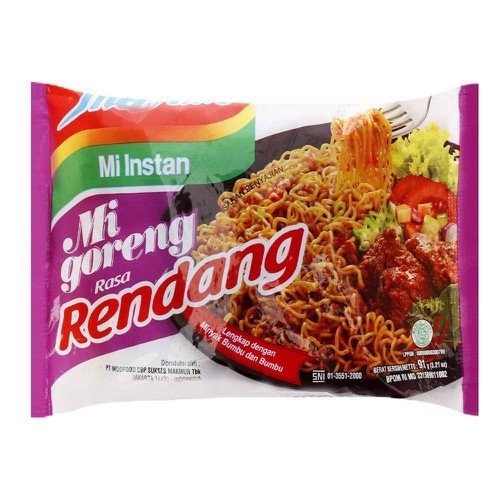[Individual package] Indomie Mi Goreng dry fried noodles 4 flavors ...