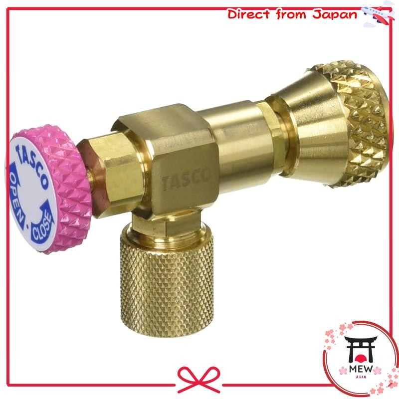 TASCO TA166ZA Single Pressure Type Charge Valve for Air Conditioner ...