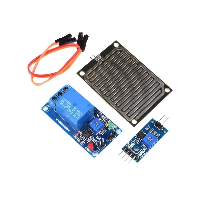 Large-area raindrop sensing module rain sensor water level detection no ...