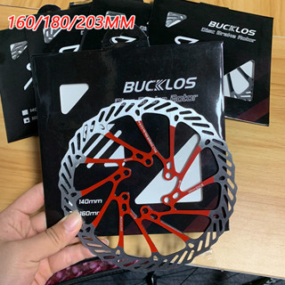 BUCKLOS 180mm Rotor with Adapter G3 RB 203mm Rotor Steel Lightweight ...