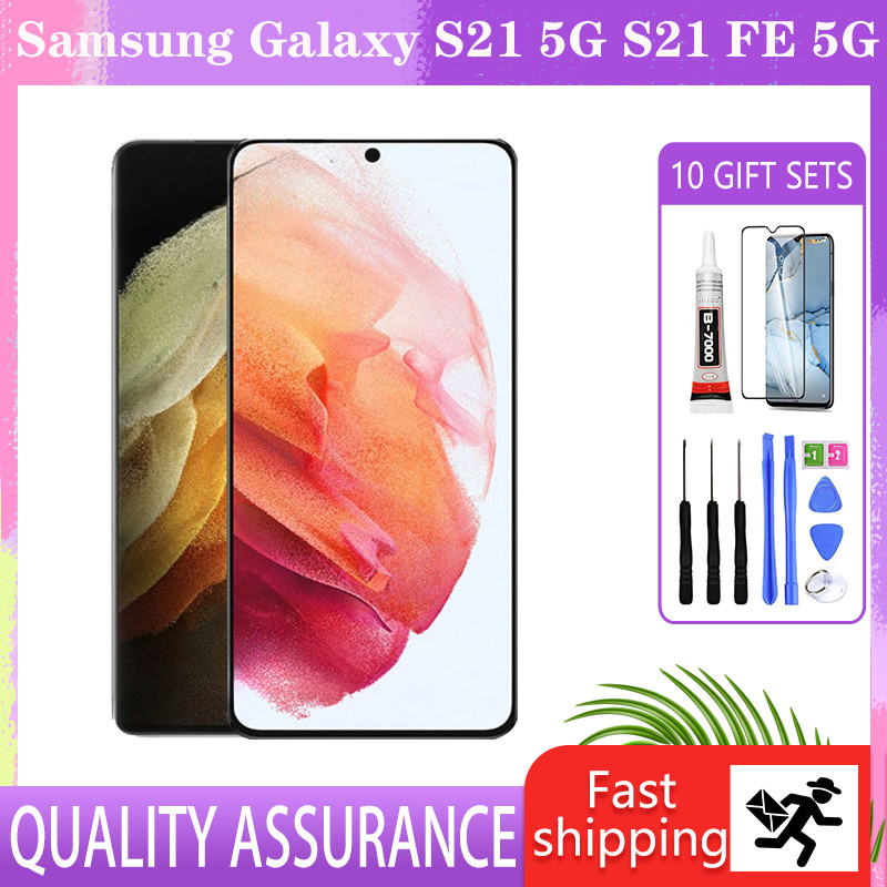 OLED Samsung Galaxy S21 5G S21+ Plus 5G S21 FE 5G S21 Ultra 5G LCD Display Touch Screen ...
