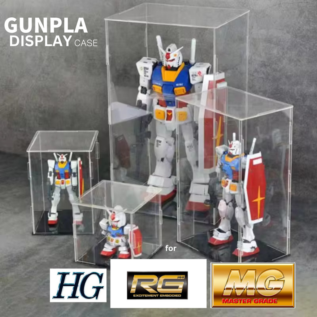 SD/HG/RG/MG DISPLAY CASE FOR GUNDAM | Shopee Philippines