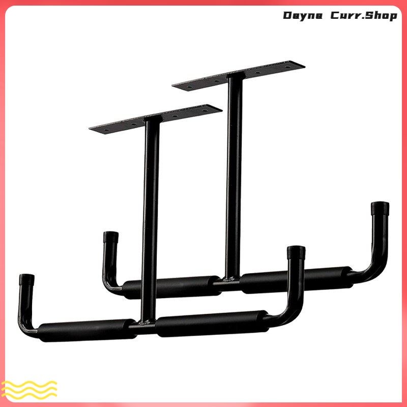 Hook Bracket Ladder Coat Hanger Stand Ceiling Storage Lift System ...