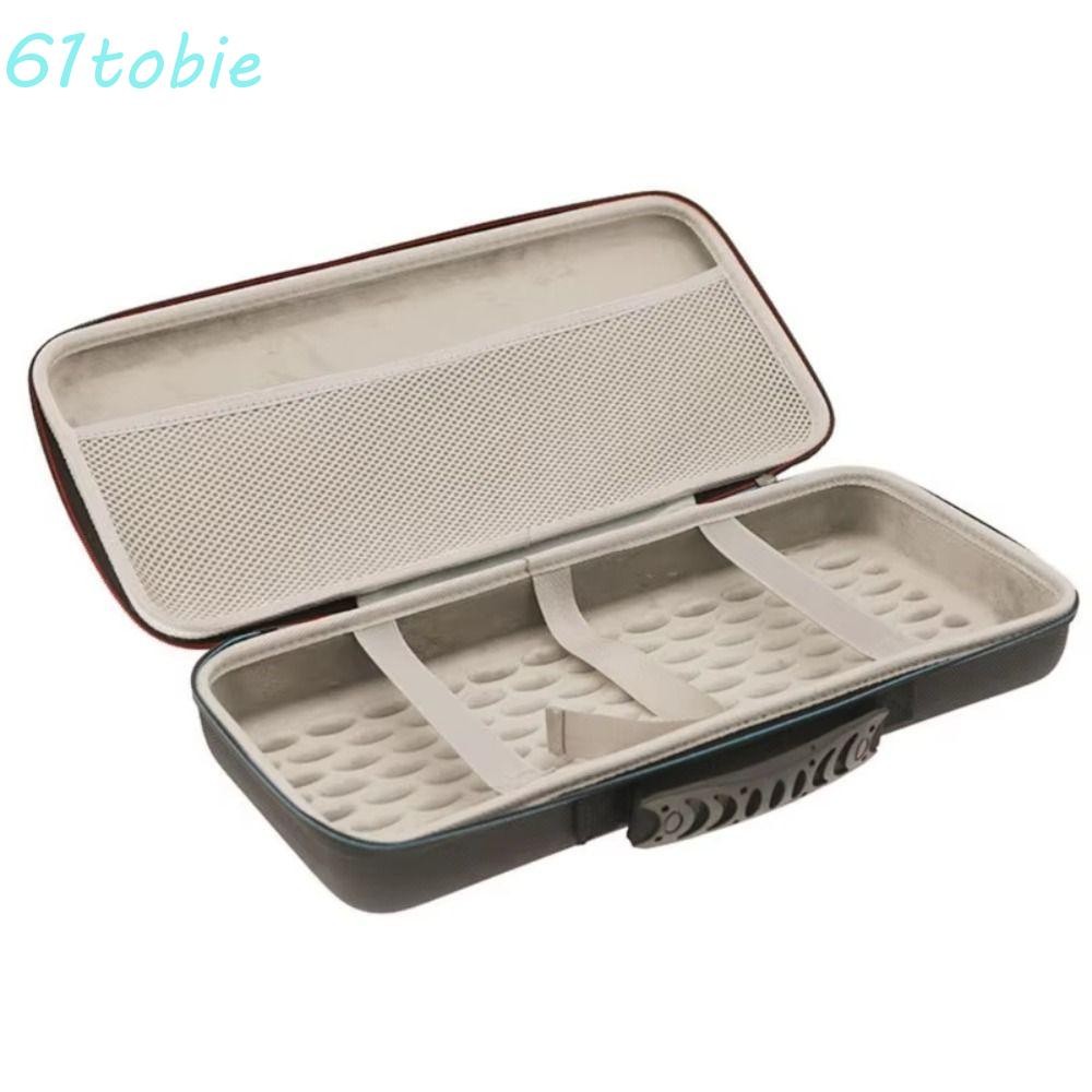 TOBIE Keyboard Hard Shell Bag, EVA Double Zipper Keyboard Carrying Bag ...