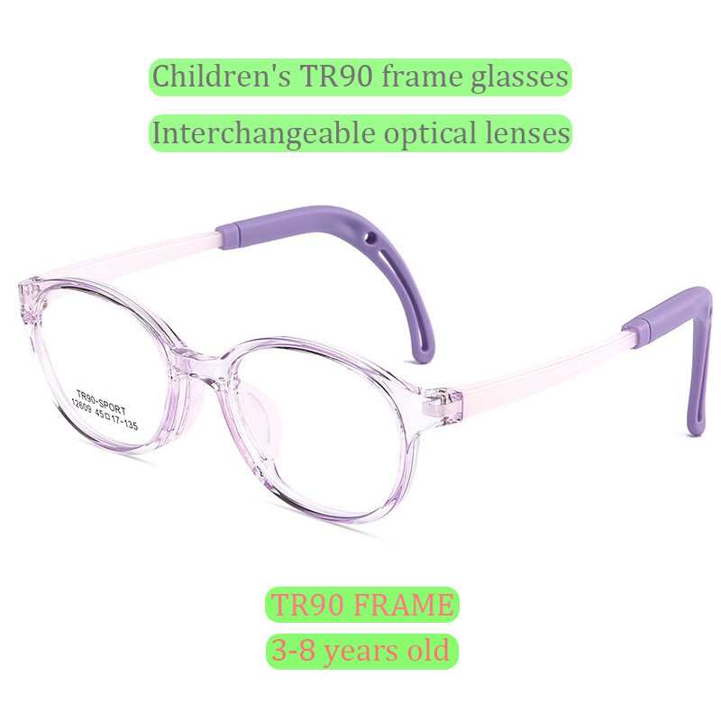 Kids TR90 Glasses frame Children's Replaceable Lens Super flexible ...