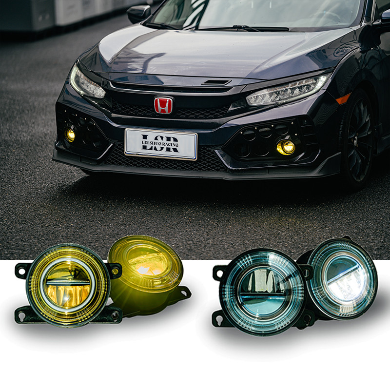 For 10th 11th gen Honda Civic fog lamp lights Hatchback Type R FC FE1 ...