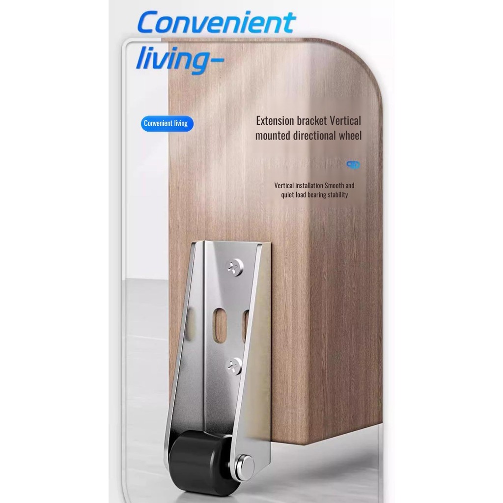 Old wooden door door drooping sliding door bottom wheel anti-slip wheel ...