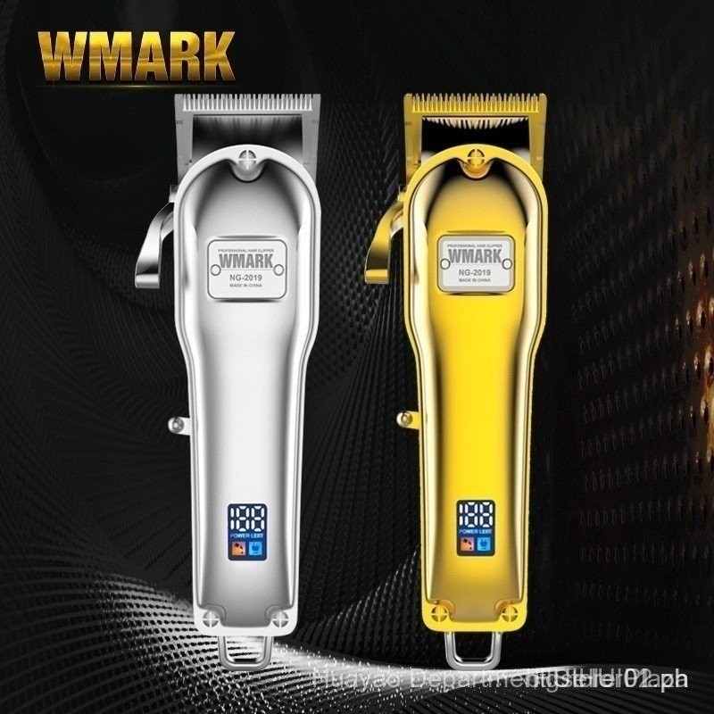 WMARK NG-2019Belectric hair clipper men's retro oil head hair clipper ...
