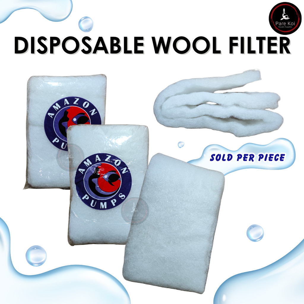 Aquarium Disposable Filter Wool Foam 4x28inch | Shopee Philippines
