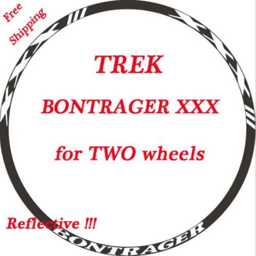 Bontrager XXX Wheel Rim Decals Mountain Bike 26 27.5 29er inch wheel ...