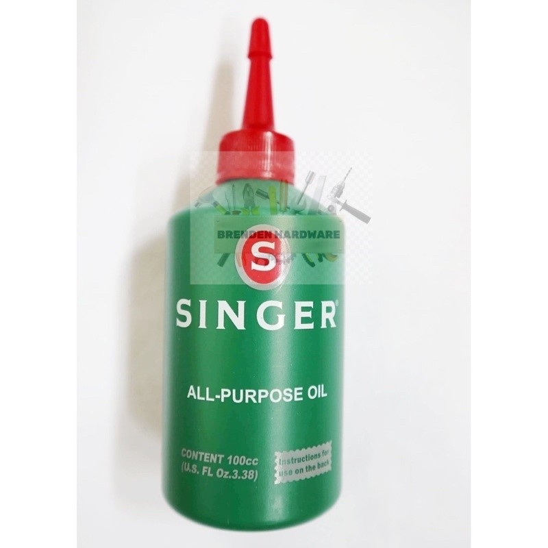 singer oil sewing machine oil 100cc all/multi purpose/electricfan oil ...