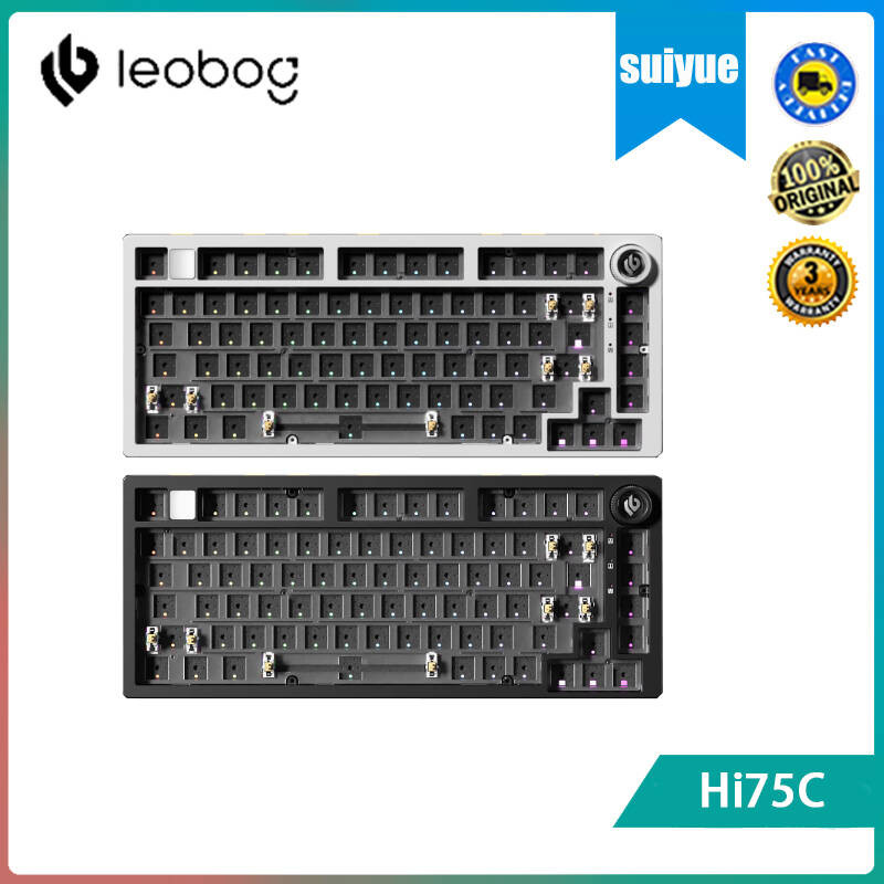 LEOBOG Hi75C Aluminum Wireless Mechanical Keyboard 75% Hot swappable ...