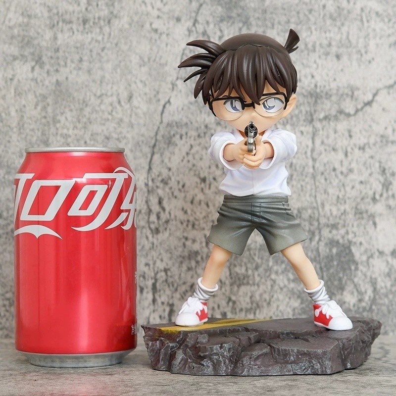 Anime Detective Conan YYDS Conan with Gun Theatrical Edition Statue ...