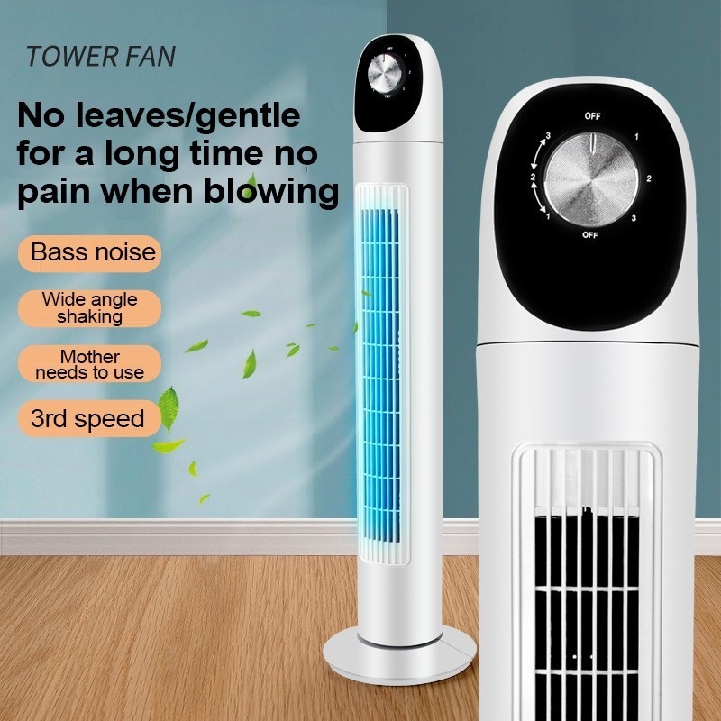 Electric Fan Tower Fan With Remote Control Touch Screen Fan 3 speeds ...