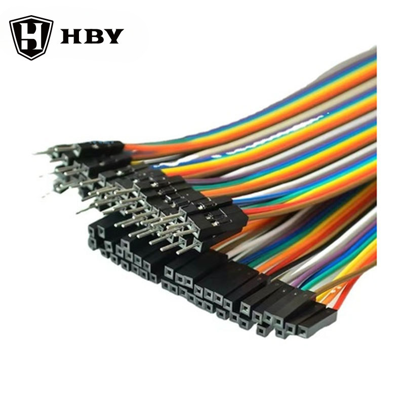 Male to Male (MM) 40pcs Dupont Jumper Wire DIY Experiment Breadboard ...