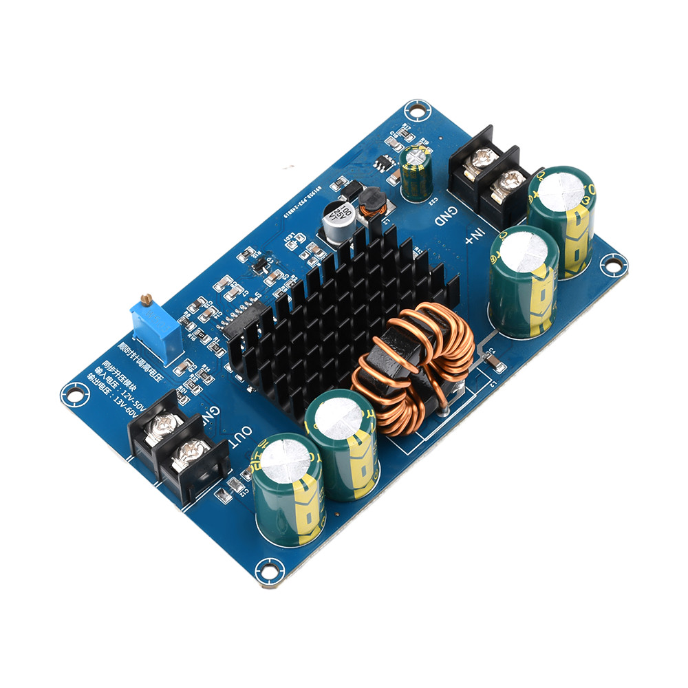 Pcbfun DC-DC Boost Converter Module 300W12A Synchronous Rectifier Boost Constant Voltage ...