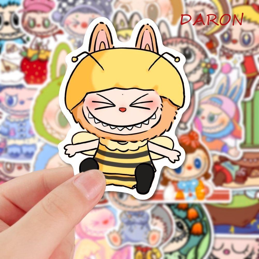 DARON 80PCS Labubu Stickers, Waterproof Cartoon Labubu Decals, Anime ...