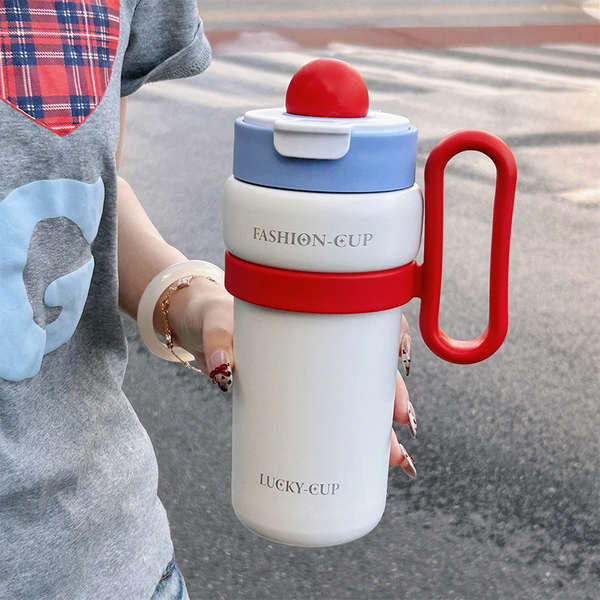 tyeso tumbler tumbler for kids aqua flask tumbler original Dopamine Thermos Cup 2024 New Girls ...