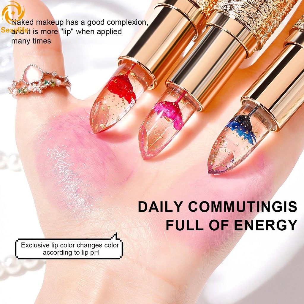 Changing Color Tinted Lip Balm Deep Hydration Firming Skin Balm Stick ...